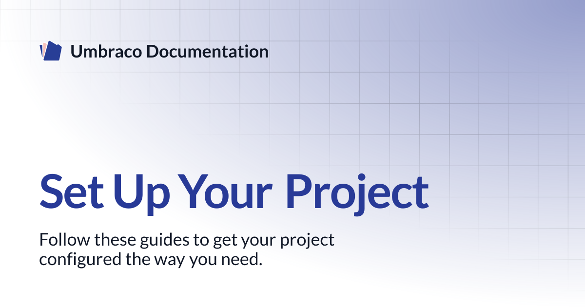 Set Up Your Project | Umbraco Cloud