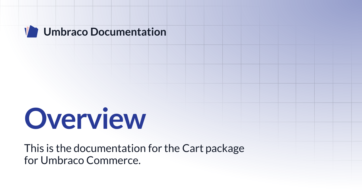 Overview | Packages | Umbraco Documentation