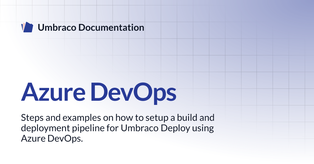 Azure DevOps | Umbraco Deploy