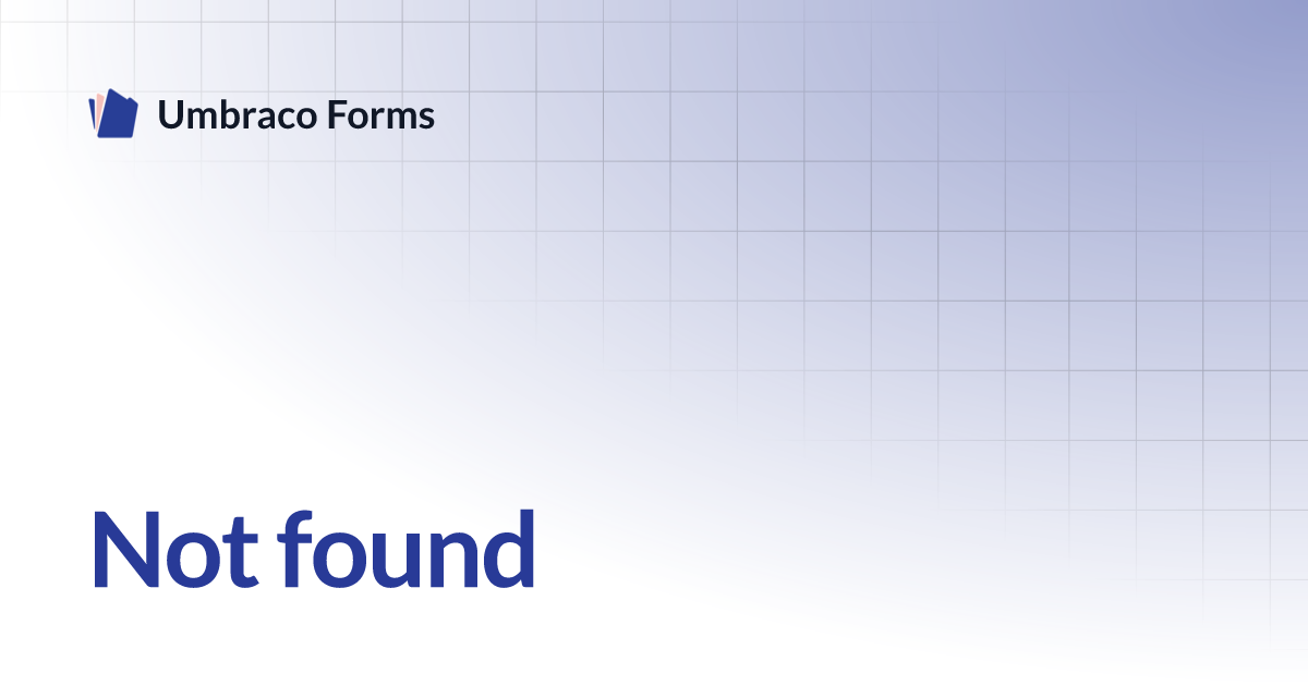 Excluding a built-in field | Umbraco Forms Excluding a built-in field | Umbraco Forms